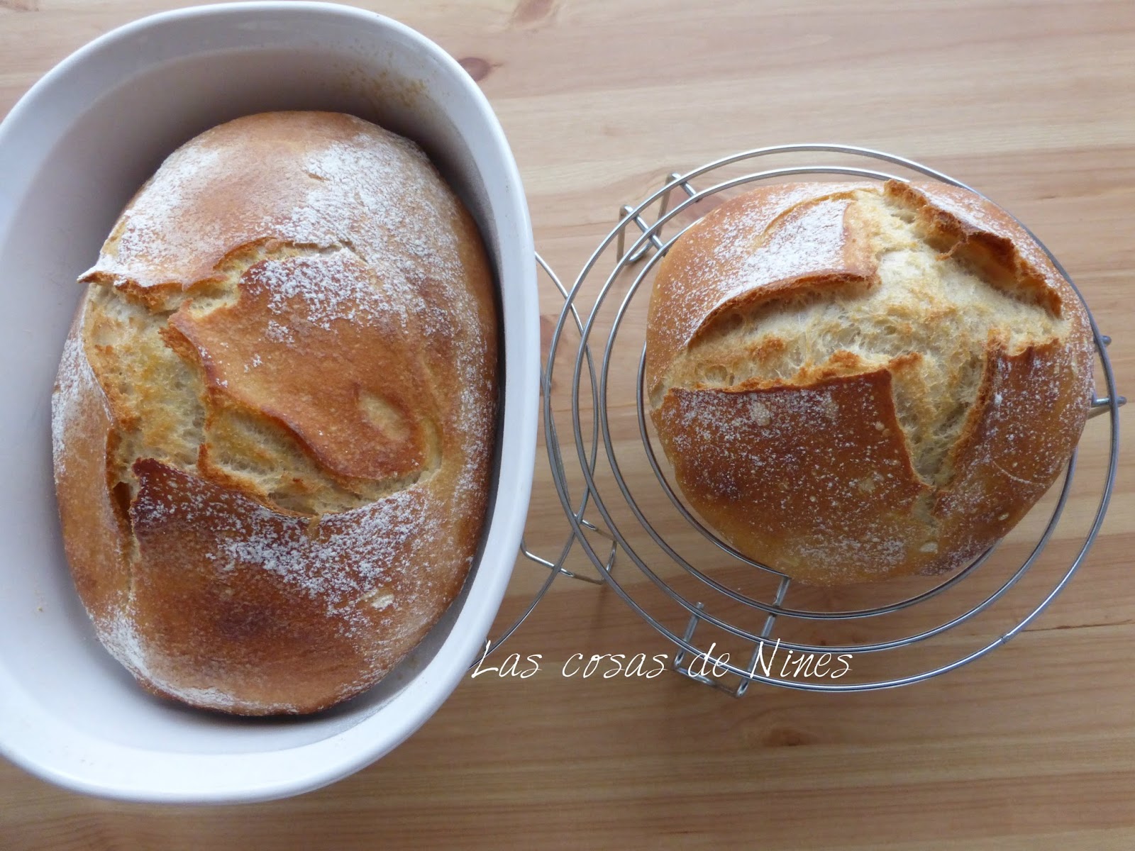 Las cosas de Nines: PAN DE PAYÉS ( PÁ DE PAGÉS, RUSTIC BREAD)