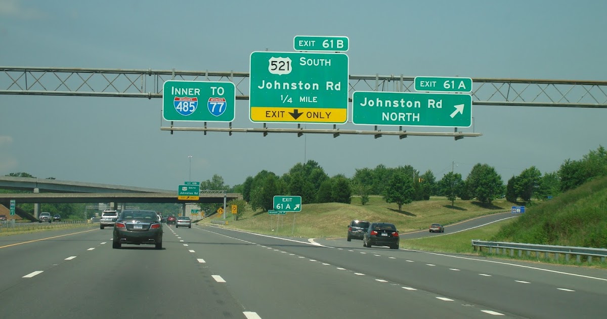 Luke's Signs: Interstate 485 - North Carolina