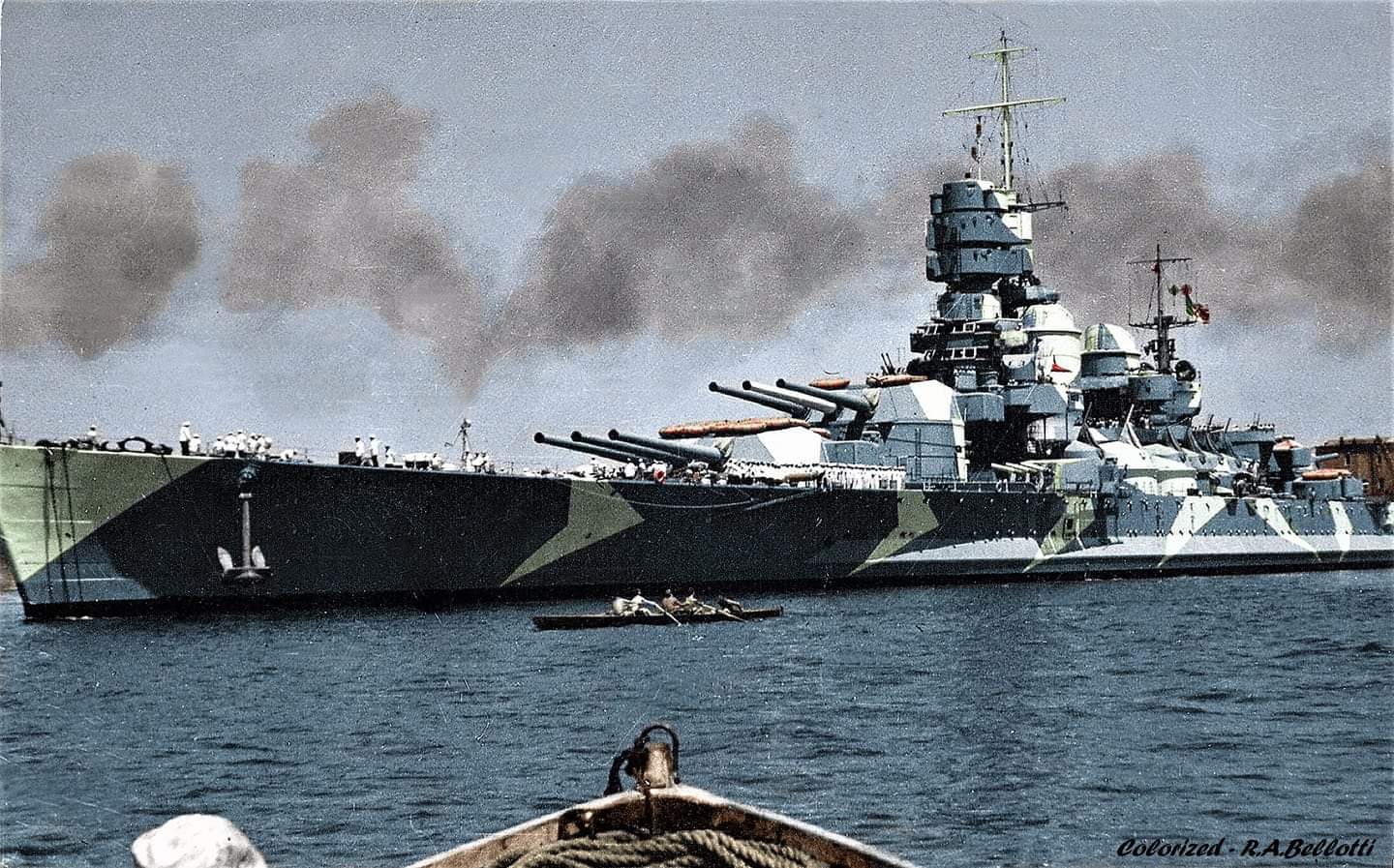 RM Littorio Class Battleship Vittorio Veneto