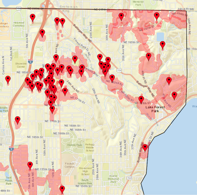 Shoreline Area News: UPDATES: Trees and branches starting to come down ...