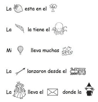 ESPAÑOL: ACTIVIDADES DE LA ORACIÒN