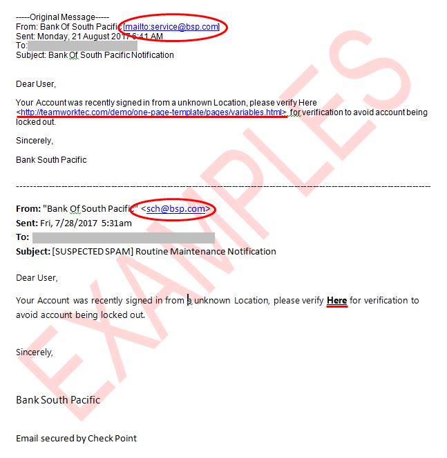 Phishing Email attack examples and how to avoid them - Tech Pacific