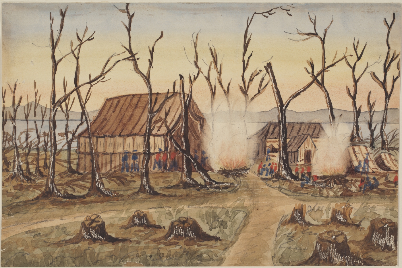 Historical Australian Towns: Victoria Settlement, Port Essington ...