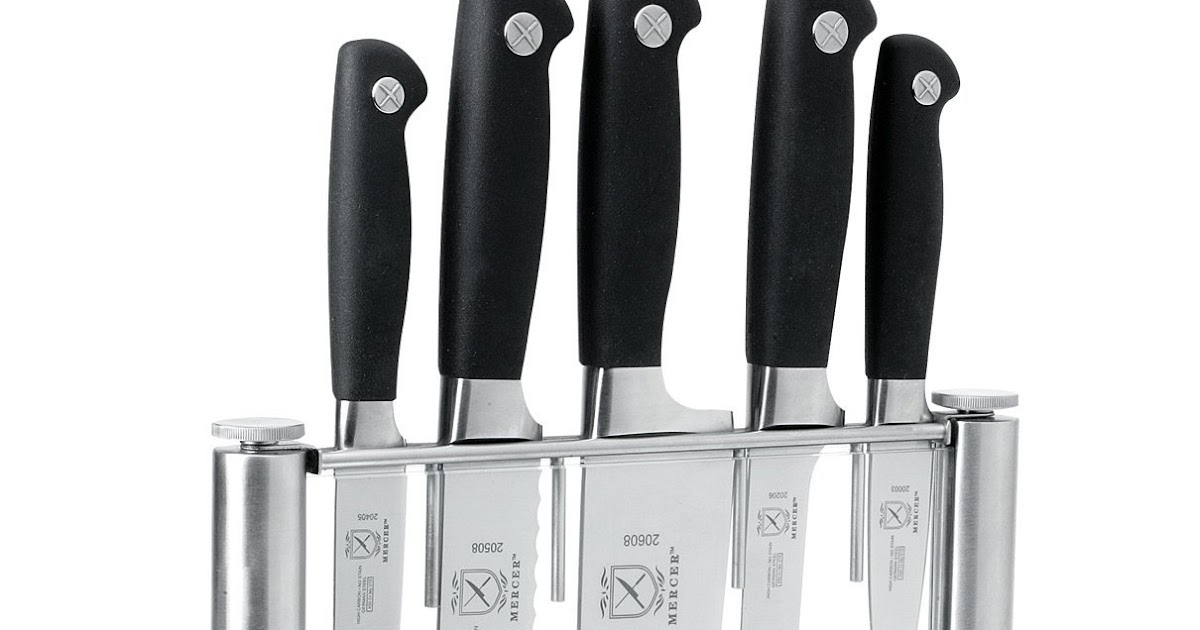 My LA Mommy: Mercer Culinary Genesis 6-Piece Forged Knife Block Set ...