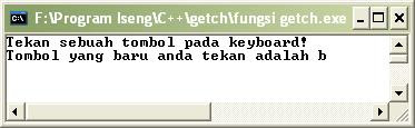 BELAJAR KOMPUTER: Perbedaan Fungsi getch() dan getche() Pada C/C++