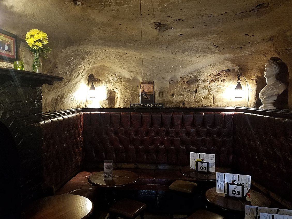 OTIS (Odd Things I've Seen): Cavern Cuisine: Ye Olde Trip to Jerusalem