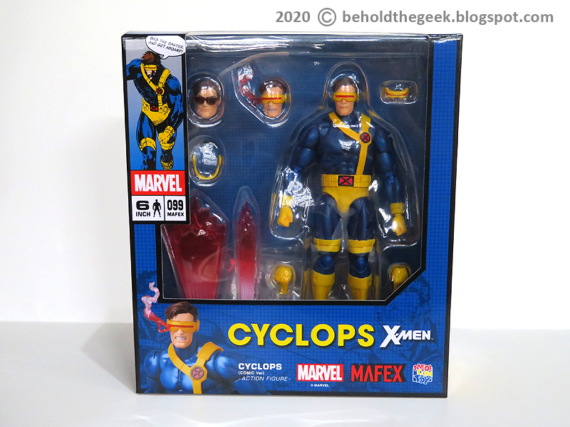 MAFEX X-Men Cyclops Action Figure Review