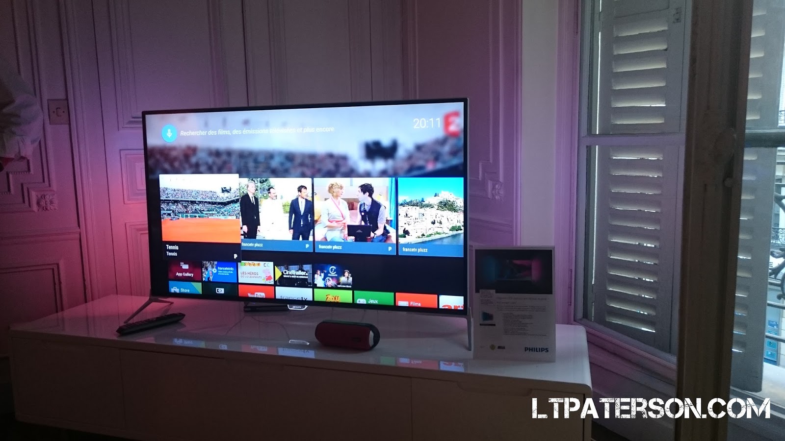 A la découverte des téléviseurs Philips Ambilight sous Androïd ...