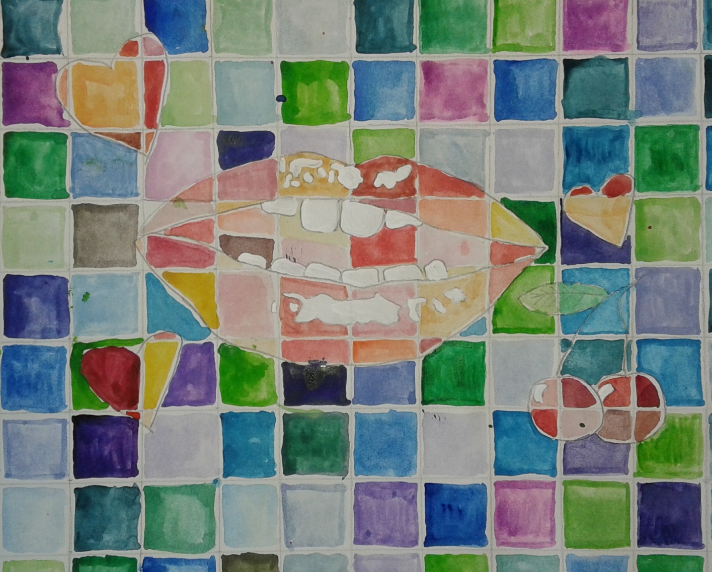 A Faithful Attempt Watercolour Grid Paintings a-faithful-attempt-watercolour-grid-paintings