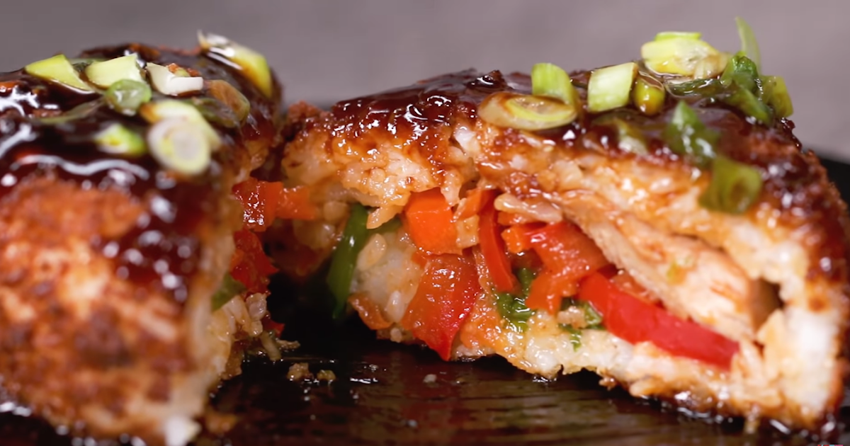 Crispy Chicken Teriyaki Rice Balls #chicken #poke #cake #spaghetti >> # ...