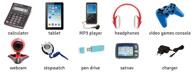 UNA MOCHILA DIFERENTE: UNIT 1 VOCABULARY: GADGETS