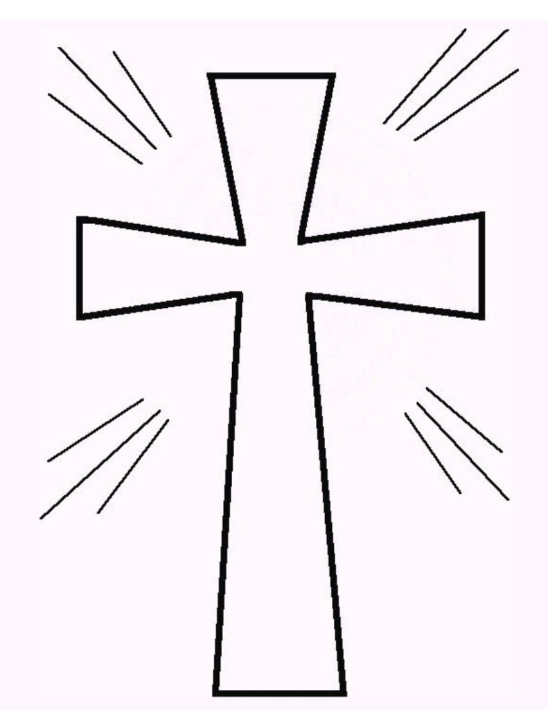 Cross Coloring Pages ~ Coloring Pages