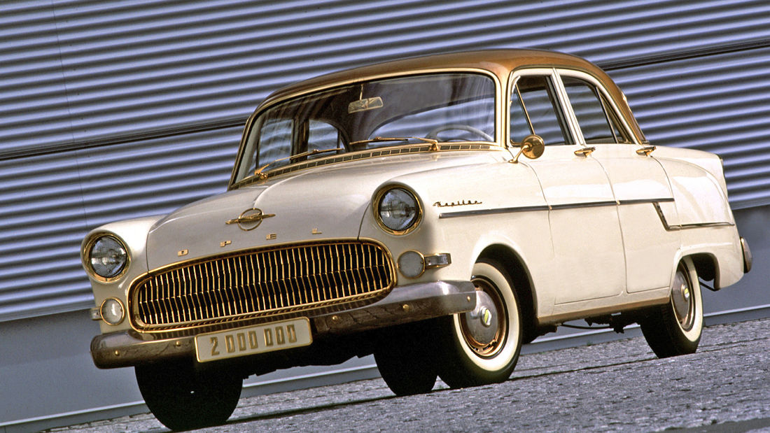 Just A Car Guy: Opel, the first German car maker to produce 2 million ...