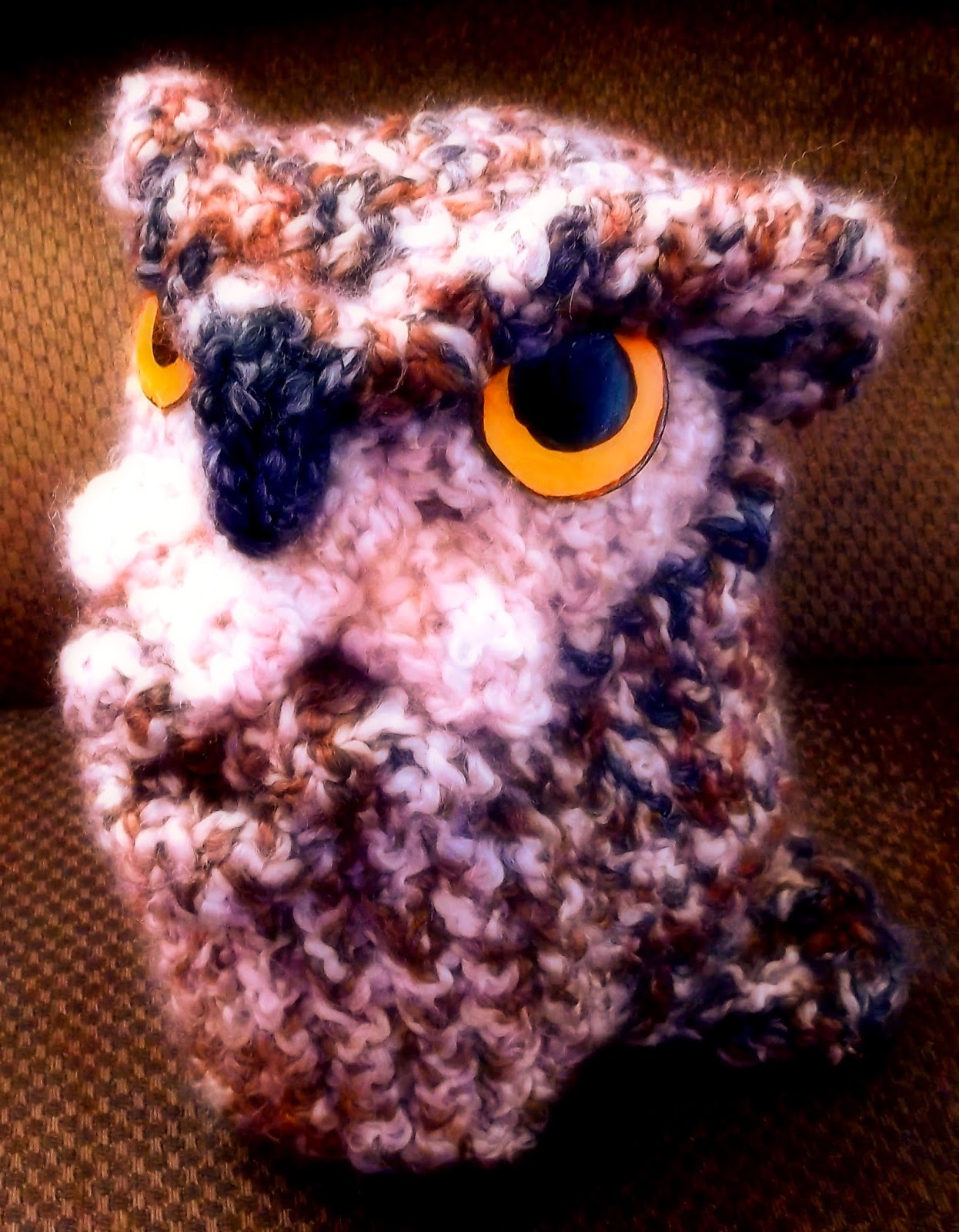 The Loom Muse : Loom Knit Animal Scarf from Existing Patterns