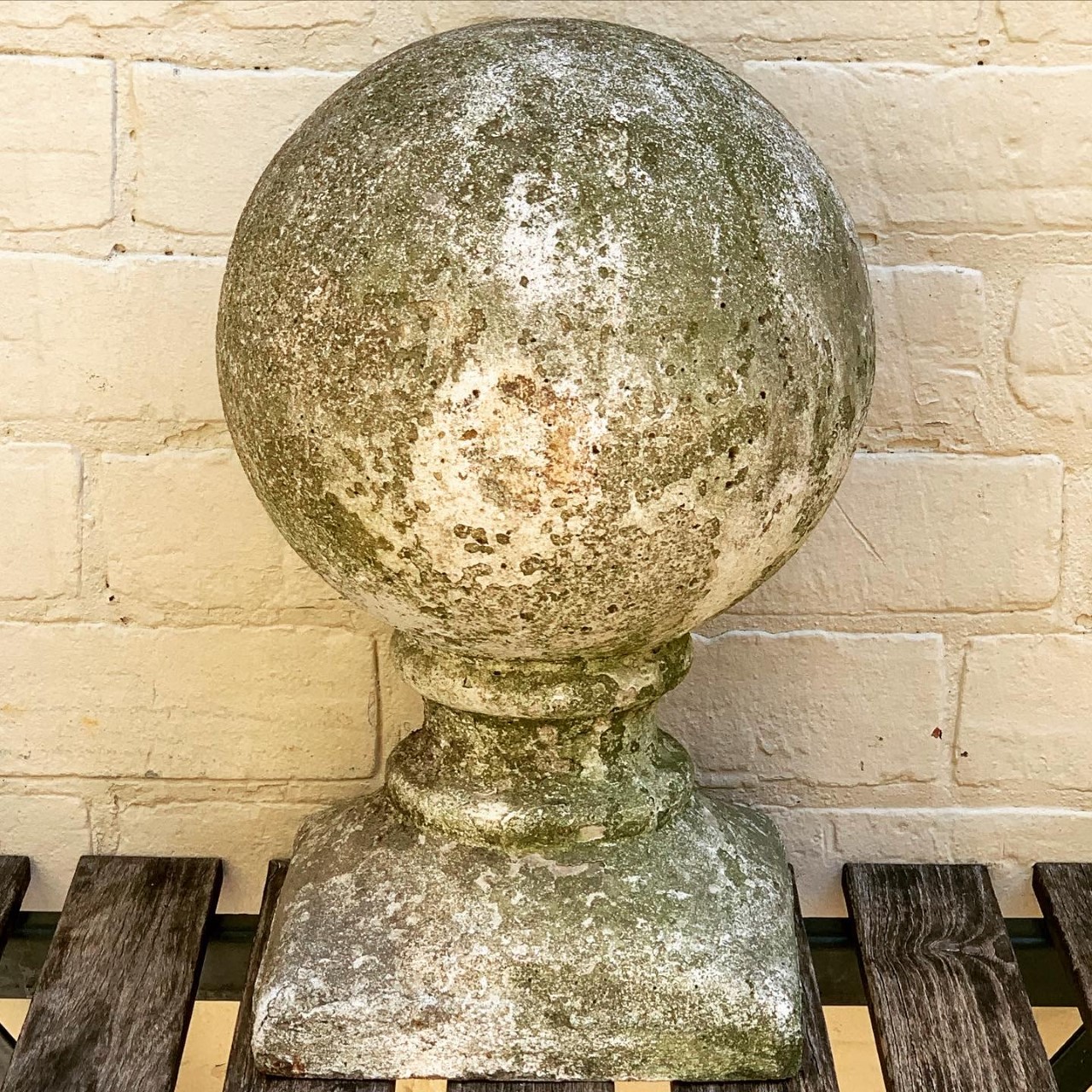 Era Antiques: HUMPDAY VIBE: Pair of Antique Architectural Concrete Ball ...