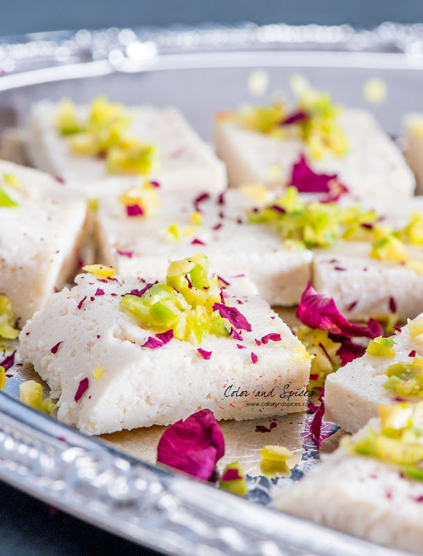 Color and Spices: Sandesh...