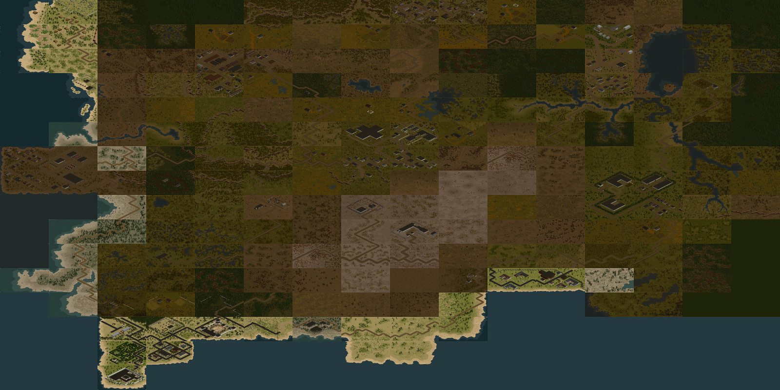 Best cRPGs: Jagged Alliance 2 Maps: Sector Guide