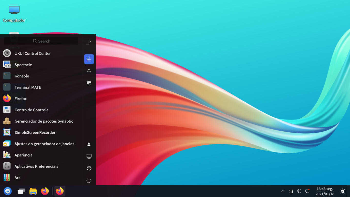 Ukui Desktop 3.0.1 no Debian 11 Bullseye