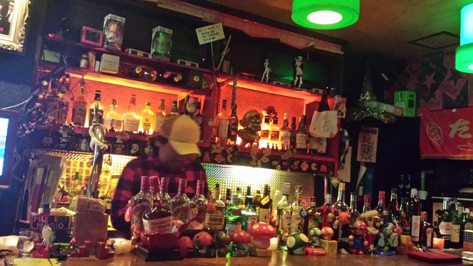 A Tokyo Zine: Super Mario Nintendo Bar in Tokyo