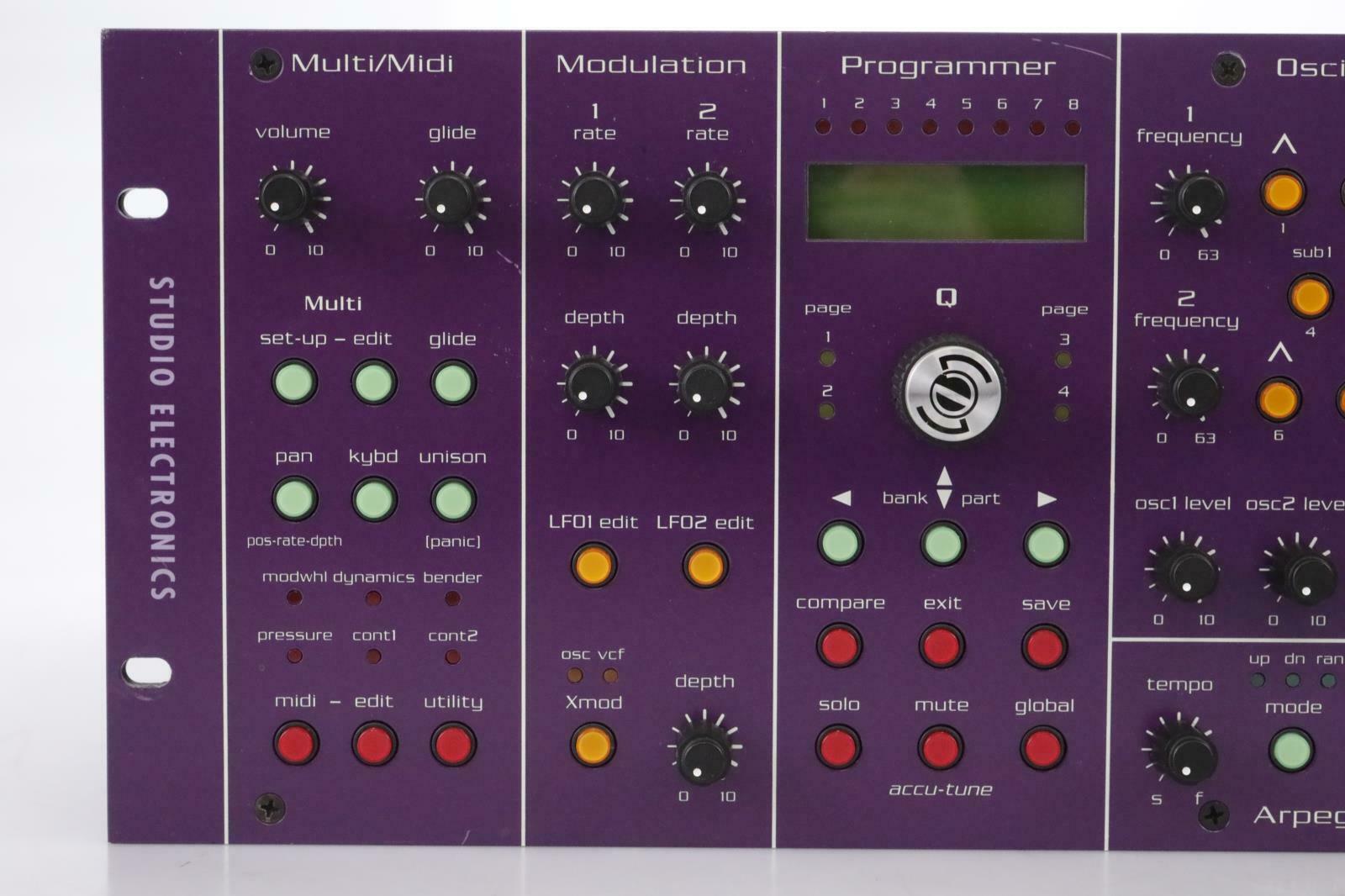 MATRIXSYNTH: Jeff Lynn Tour Purple Studio Electronics Omega 8 (OM-8) 8 ...