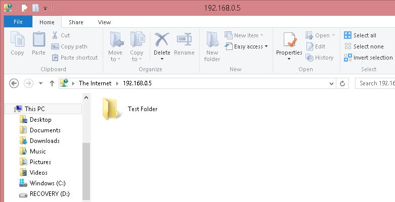 Configuration of FTP using 3CDaemon