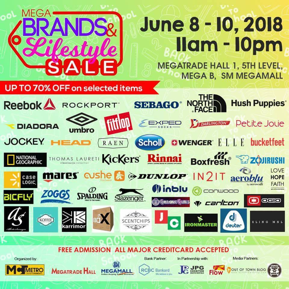 Manila Shopper: 24th MegaBrands & Lifestyle Sale at SM Megatrade: June 2018
