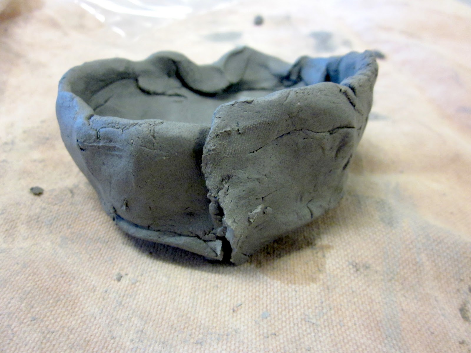 Art is Basic-- Art Teacher Blog: An Ancient Clay Trick