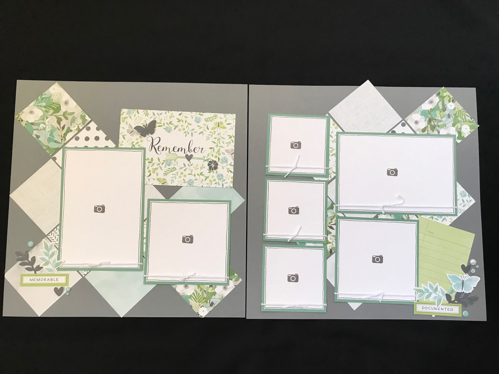 Scrapbook LIFE!: February Scrapbook Kit: CHELSEA GARDENS