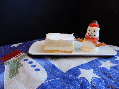 Kim's County Line: Winter Snowscape Dessert with Snowmen