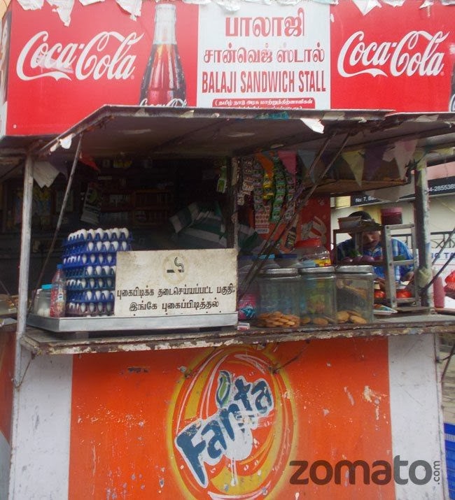 Muthusamy's Photo Stream: Balaji Sandwich Stall: Favorite Street Food ...