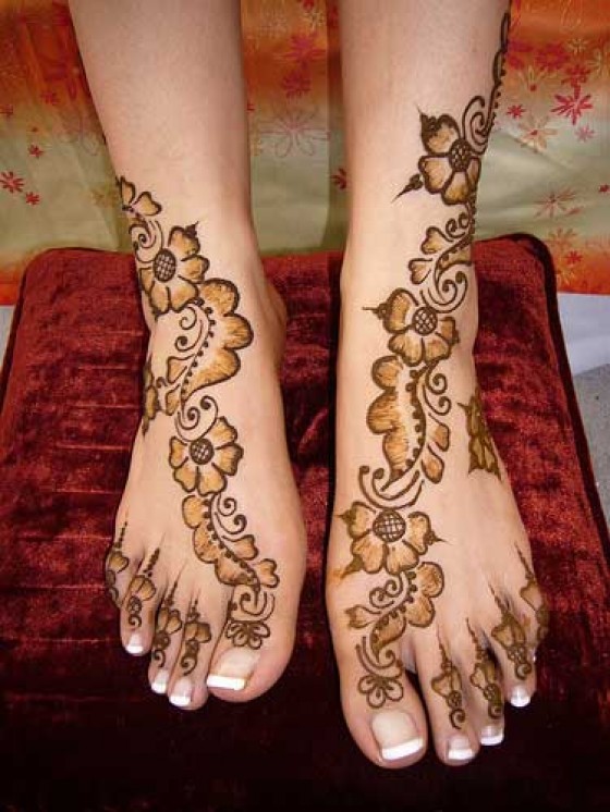 Arabic Mehndi Designs For Feet | zentrader