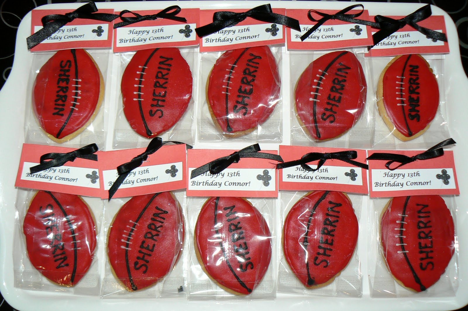 Cakes by Twinnies: AFL Cookies