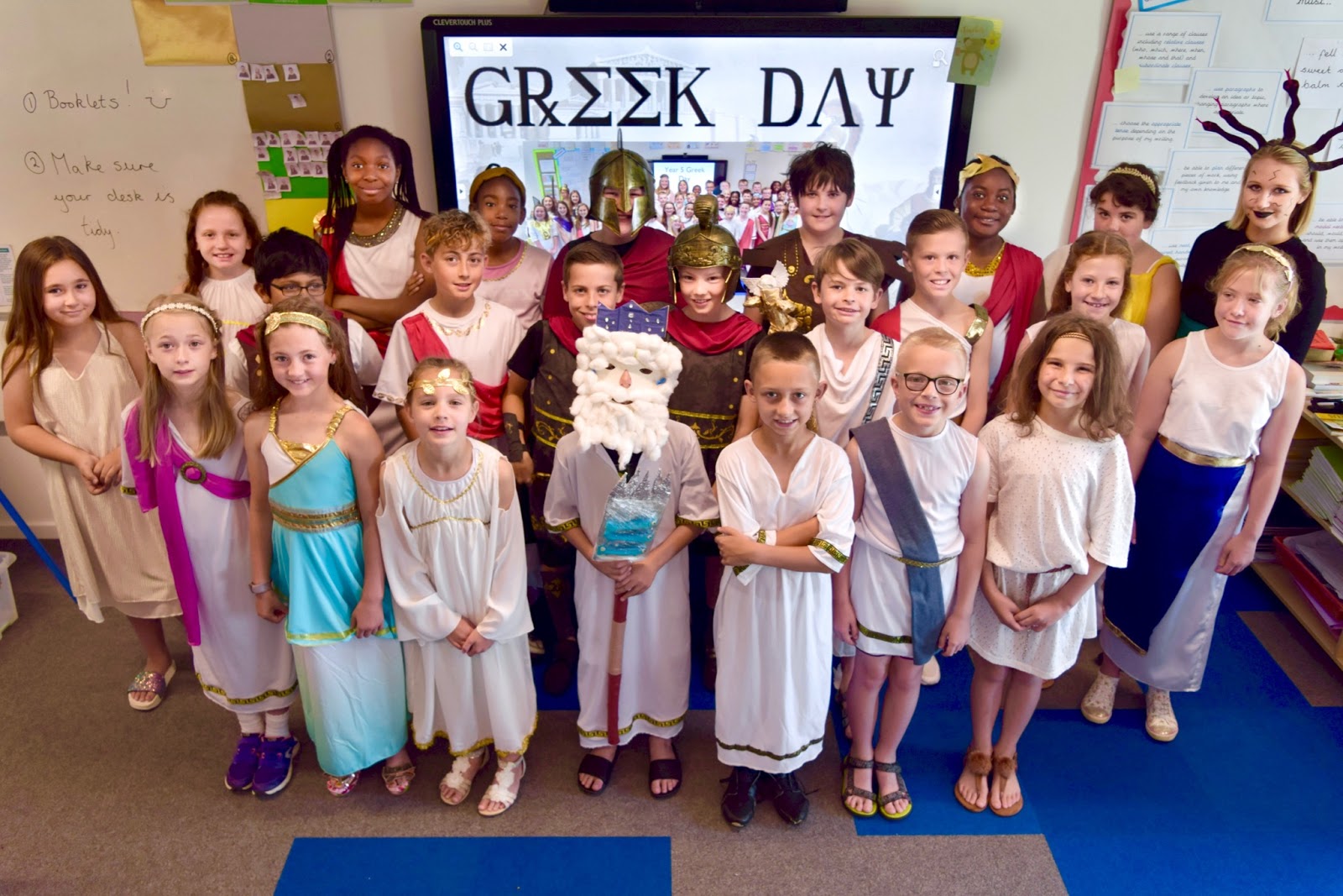 Year 5: Greek Day ~ Hacton News