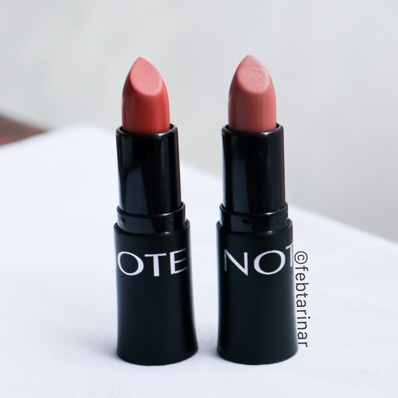Review Note Cosmetics Lipstick Series | Rara Febtarina | Indonesian ...