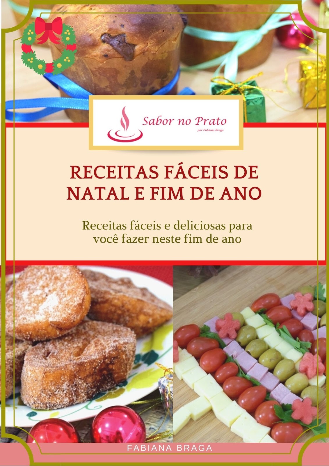 Ebook de Receitas fáceis e Receitas de Natal | Sabor no Prato