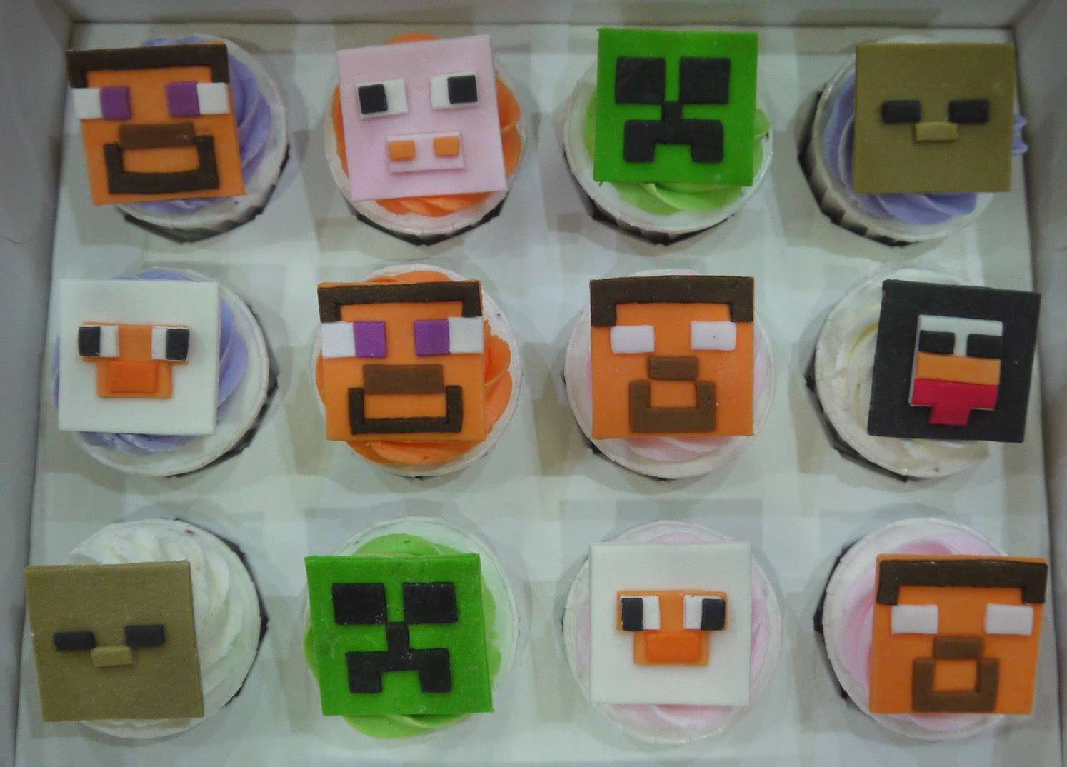 Cupcake Divinity: Minecraft cupcakes
