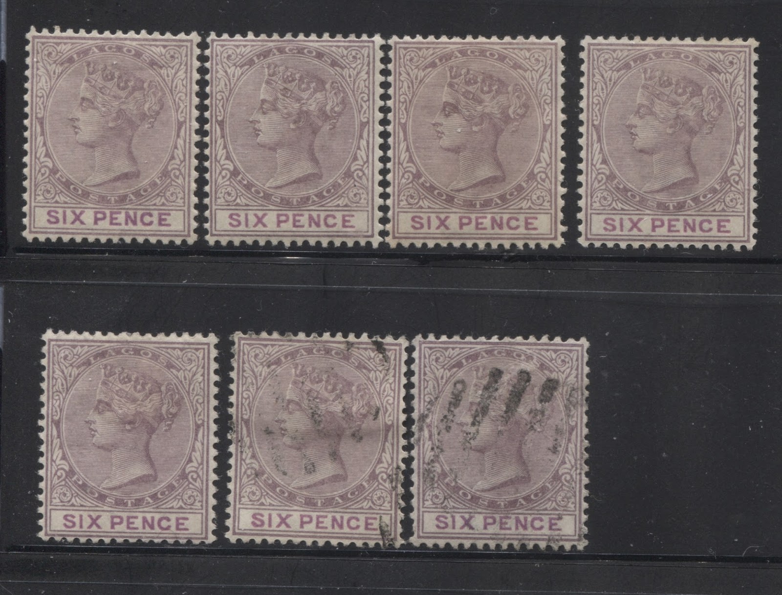 The Printings of the 6d Lilac and Mauve Queen Victoria Keyplate Stamp ...