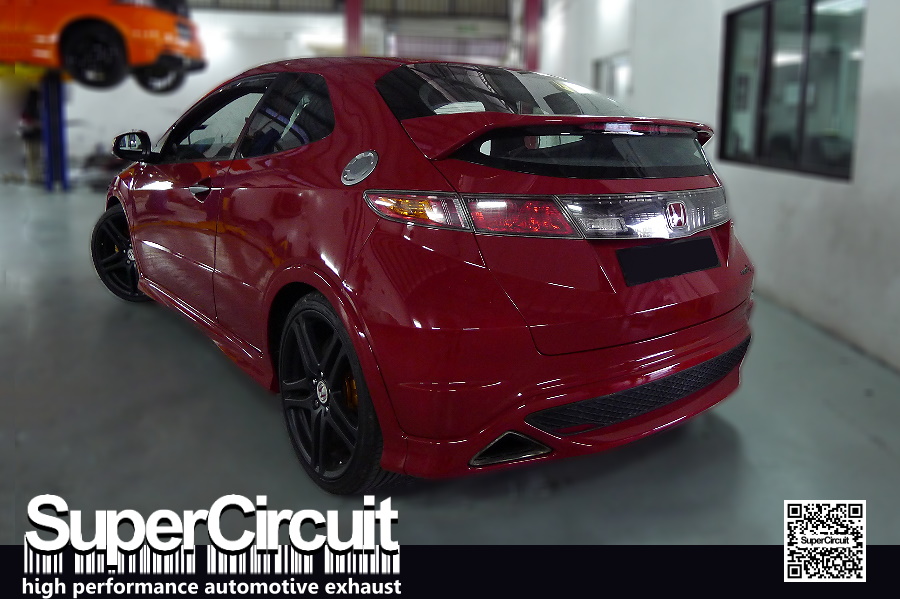 SUPERCIRCUIT Exhaust Pro Shop: Honda Civic FN2R Headers