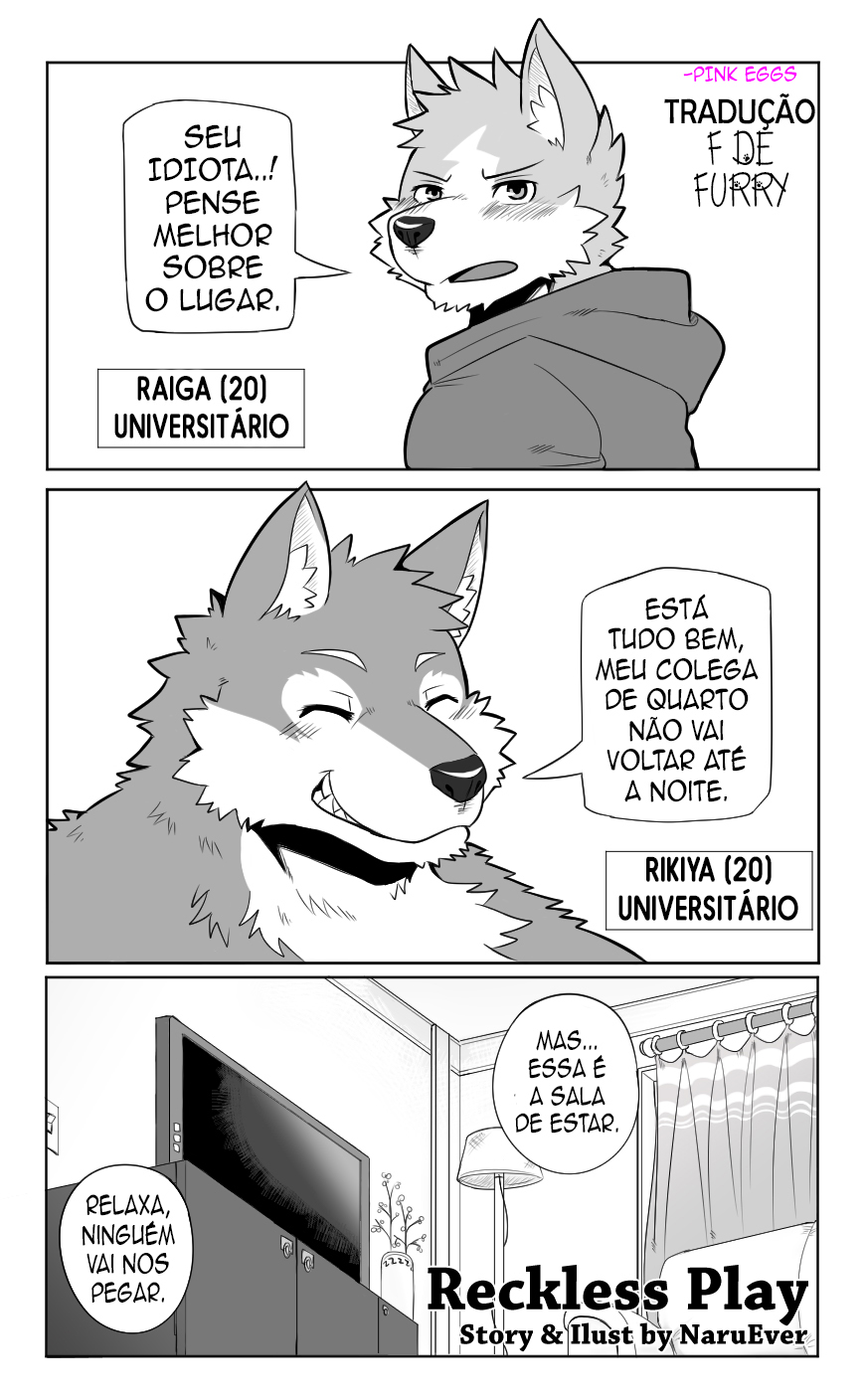 [COMIC] Reckless Play (NaruEver) Português - [ F ] DE FURRY