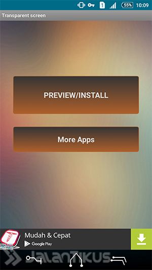 Cara Membuat Wallpaper Transparan di Android