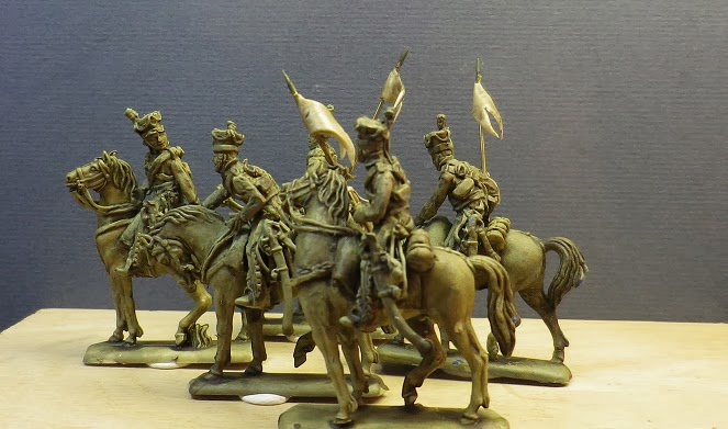 History in 1/72: And here are the finished Prussian lancers