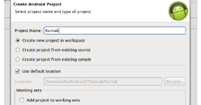 Membuat aplikasi Android Sederhana