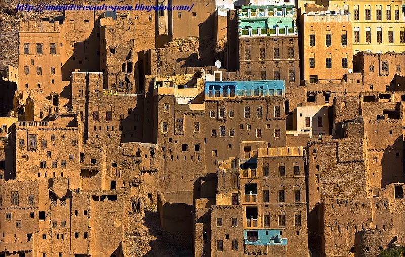 MUY INTERESANTE SPAIN: SHIBAN ,LA CIUDAD DE ADOBE