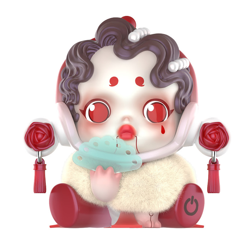 Pop Mart Puppet Singer Skullpanda City of Night Series Figure | The Toy ...