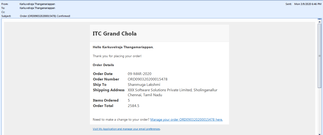 Email Template Option in Oracle APEX 18.2