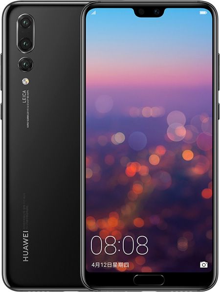 Huawei P20 Pro Dual SIM - 128GB, 6GB RAM, 4G LTE, Black, 6.1 Inch