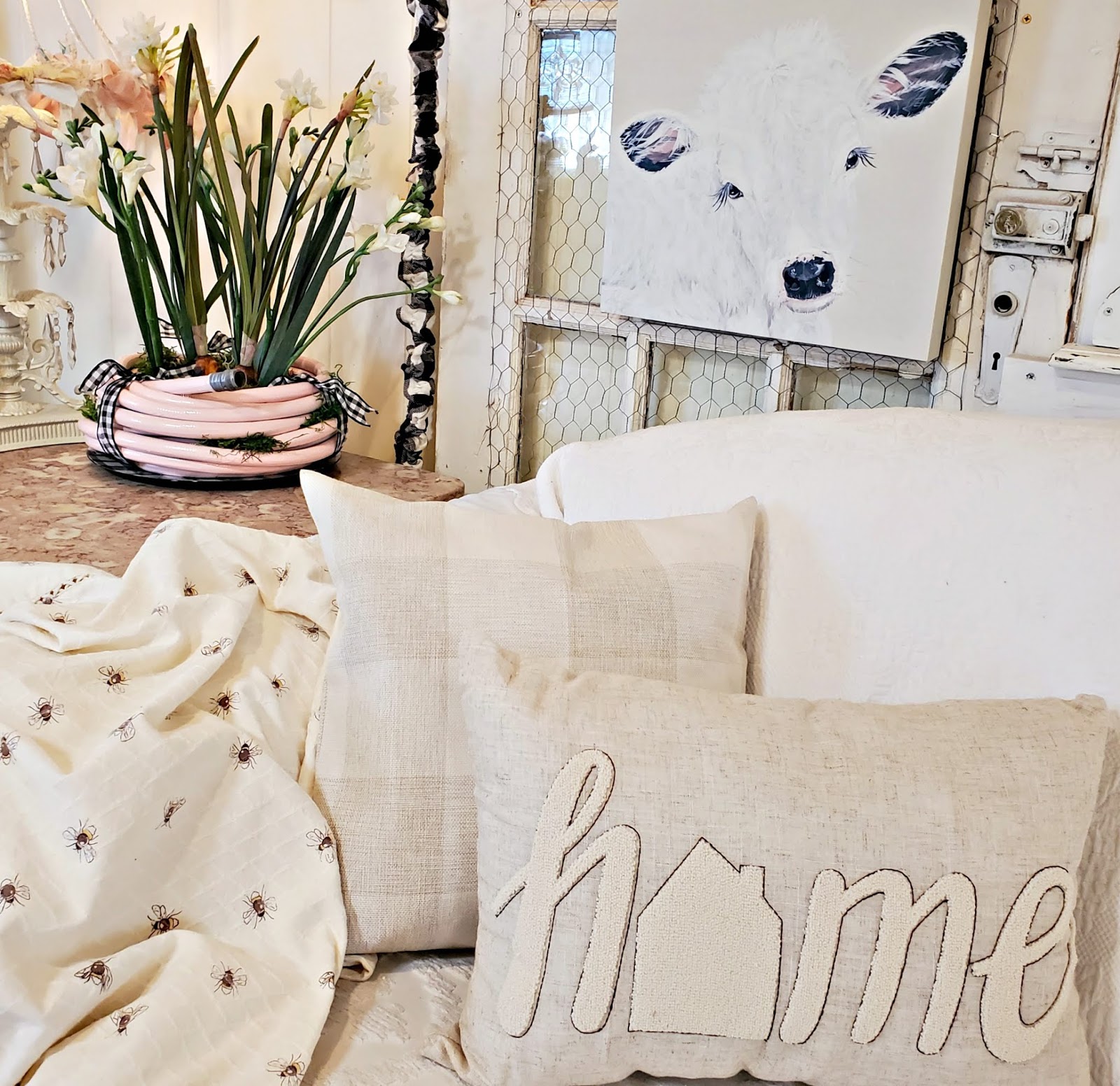 Penny's Vintage Home: Pink Garden Hose