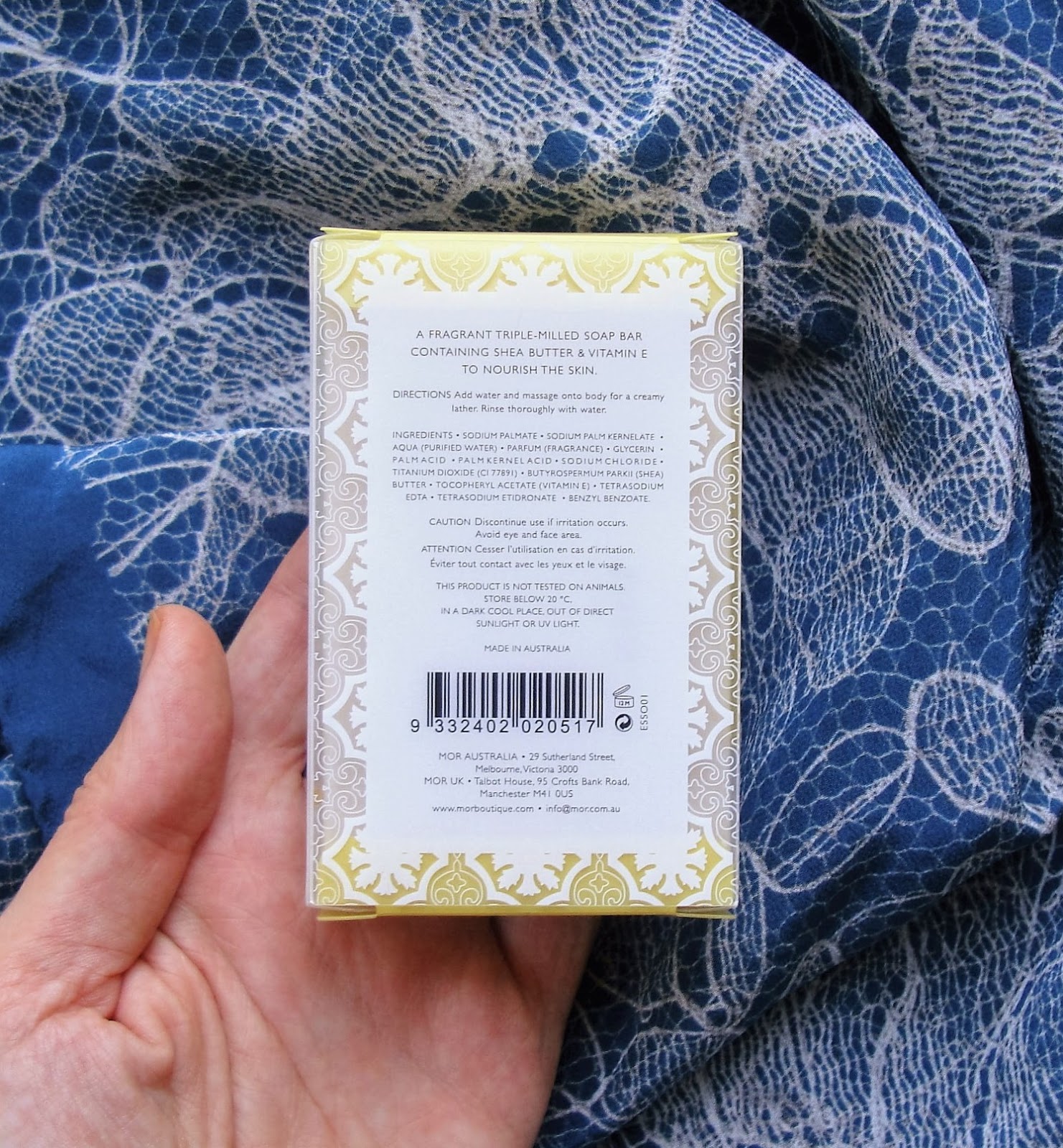 little white truths: MOR Essentials Honey Nectar Triple-milled Soap ...