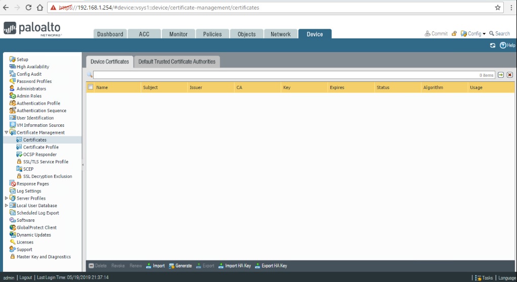 My Cybersecurity Journal: Palo Alto Networks Firewall SSL (TLS) Decryption