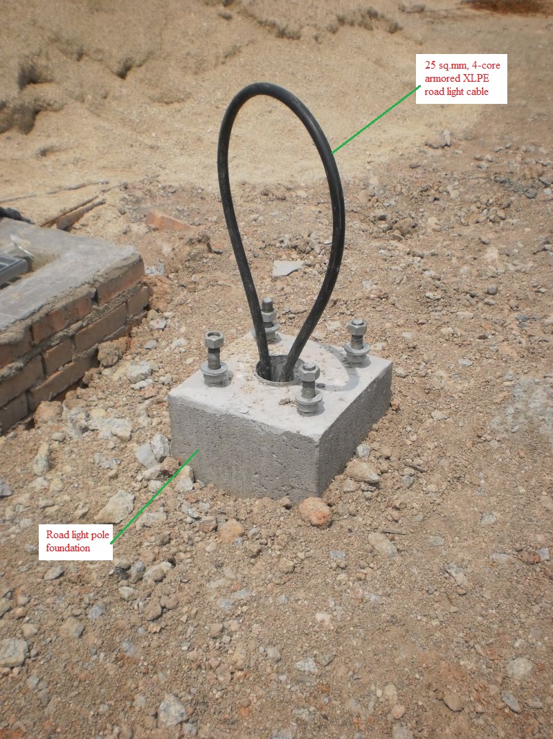 Electrical Installation Wiring Pictures: Backhoe, the cable trench ...